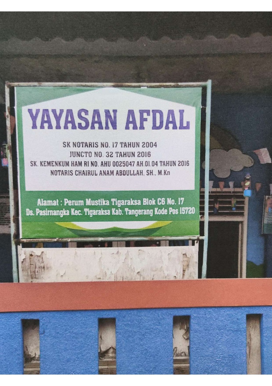 Verval Yayasan